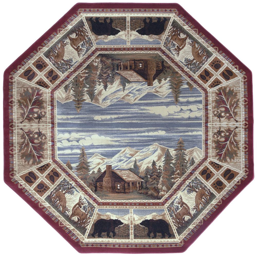 6 X 6 - Octagon - Area Rugs - Rugs - The Home Depot