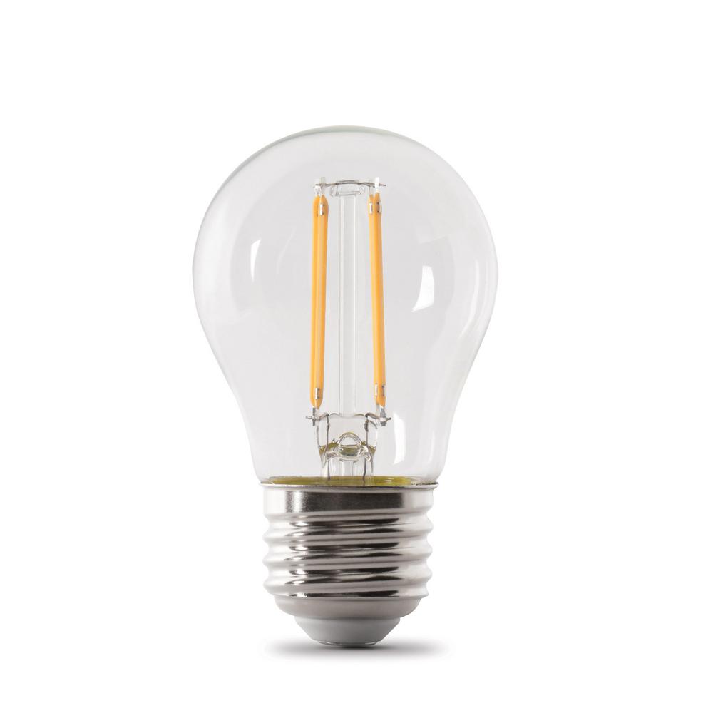 Feit Electric 75-Watt Equivalent A15 Medium Base Dimmable Filament LED ...