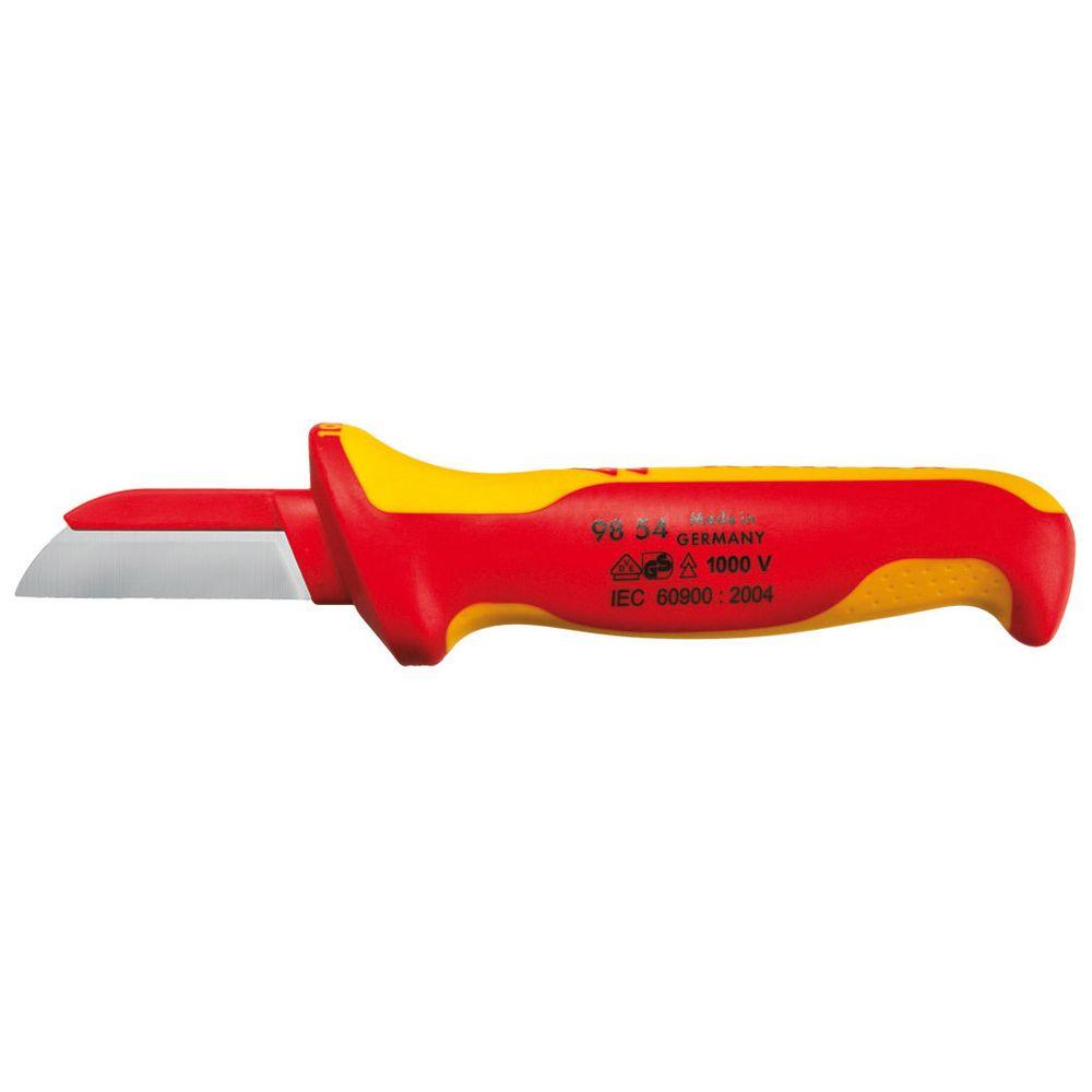 KNIPEX 1000-Volt Insulated Cable Knife-98 54 - The Home Depot
