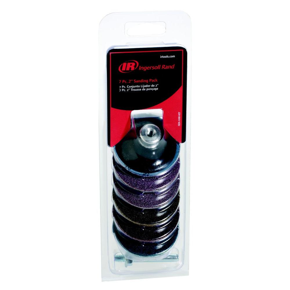 Ingersoll Rand 2 in. Complete Surface Preparation Kit with Backing Pad ...