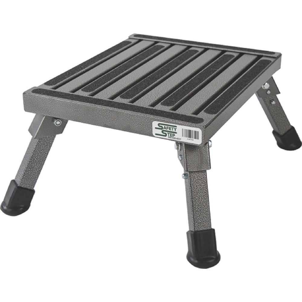 Safety Step Silver Vein Large Folding Step-F-08-C-V - The Home Depot