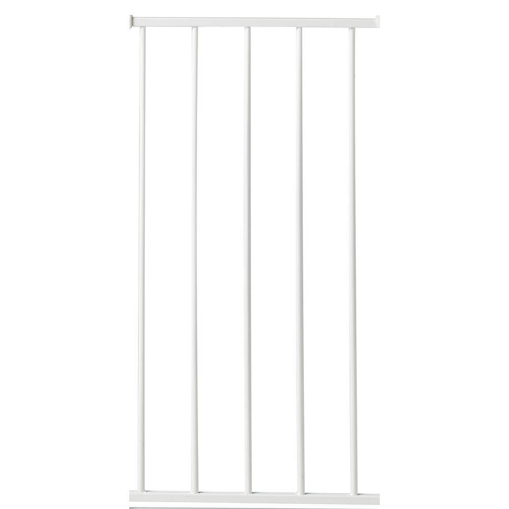 Perma Child Safety 30 in. H Baby Gate Extension White 12 in. W, Fits ...