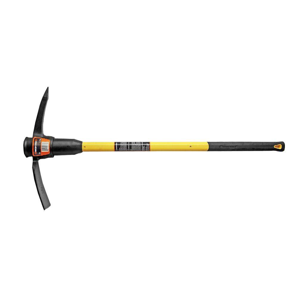 ROCKFORGE 5 lb. Pick Mattock with Fiberglass Handle-GXP-440FGH - The ...