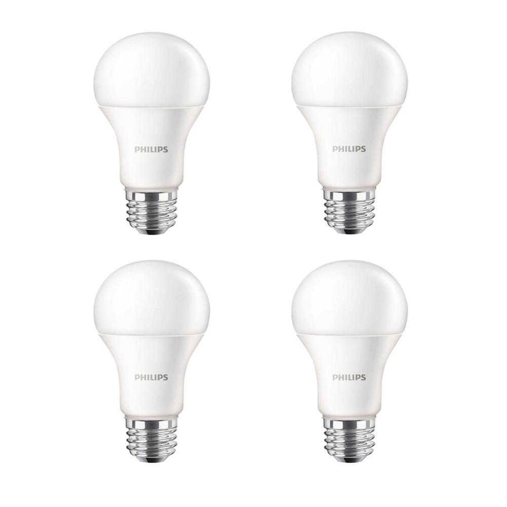 Philips 100-Watt Equivalent A19 Non-Dimmable Energy Saving LED Light ...