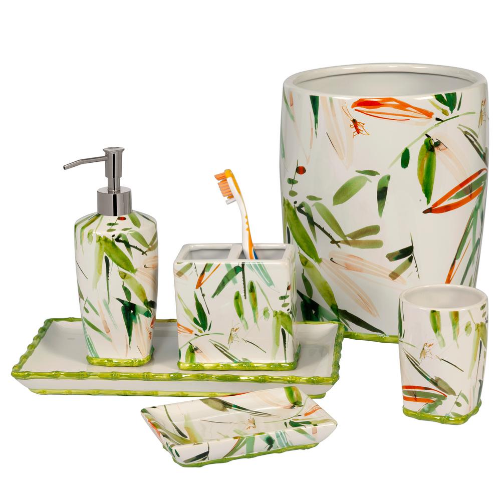 Creative Bath Fiji 6-Piece Bath Accessory Set in Multi-FIJ06MULT - The ...