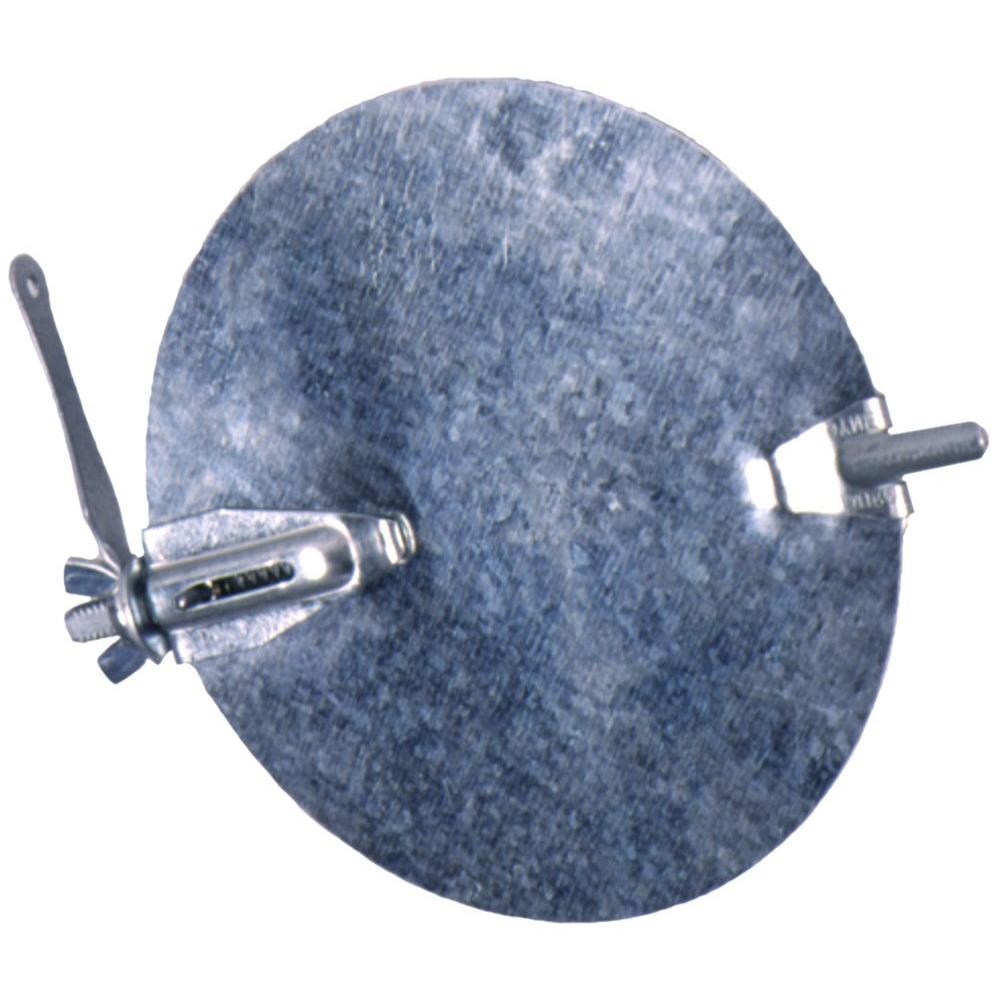 VENTS-US 12-3/8 in. Galvanized Back-Draft Damper with Rubber Seal-KOM ...