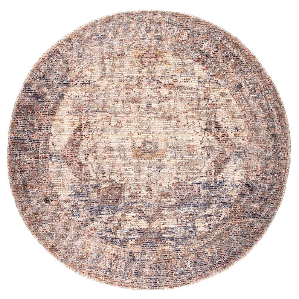 nuLOOM Mya Flatweave Multi 6 ft. x 6 ft. Round Area Rug-SVIN08A-R606 ...