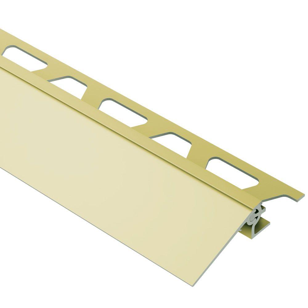 Schluter Schiene Satin Anodized Aluminum 7/16 in. x 8 ft. 2-1/2 in ...
