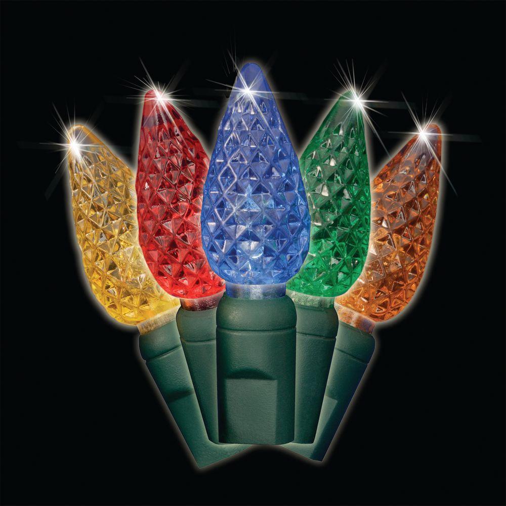 Brite Star C6 35-Light LED Multicolor Lights (Box of 2)-37-940-20 - The ...
