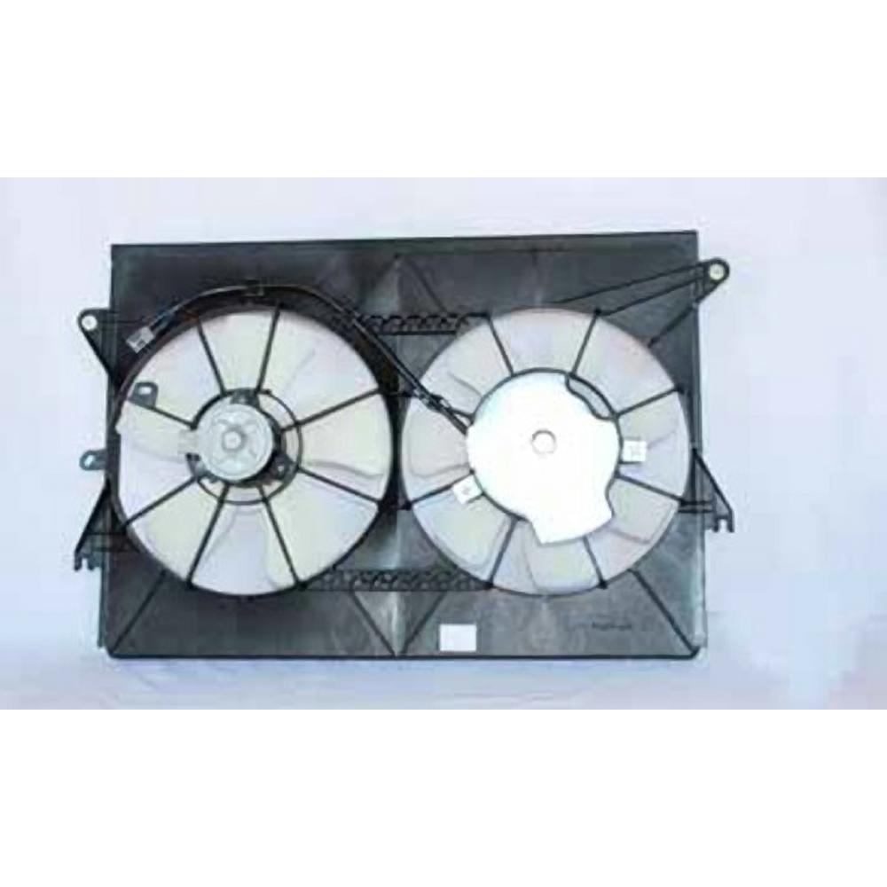 TYC Dual Radiator and Condenser Fan Assembly 2008-2010 Scion tC 2.4L ...