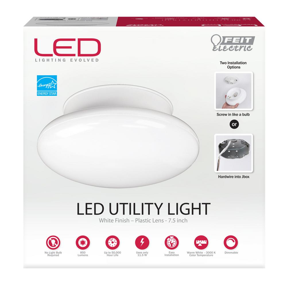 Feit Electric Led Ceiling Fixture Installation - Ceiling Light Ideas