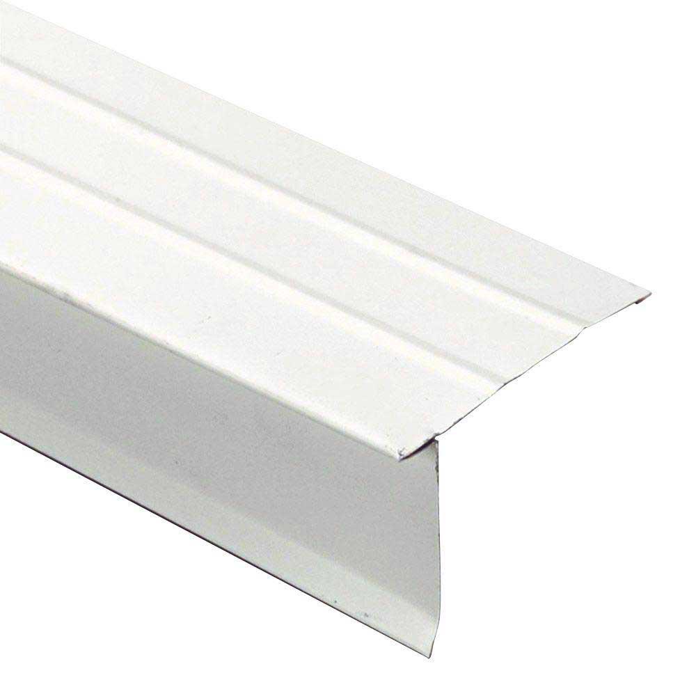 Gibraltar Building Products 3 in. x 2 in. x 10 ft. Galvanized Steel ...