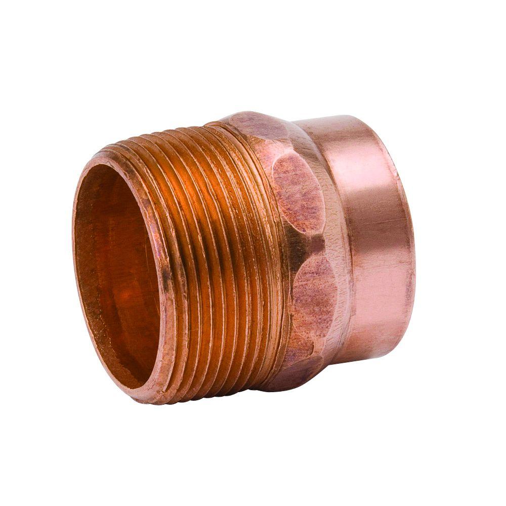 Everbilt 1 1 2 In Copper DWV C X MPT Male Adapter A 07054H The Home everbilt-1-1-2-in-copper-dwv-c-x-mpt-male-adapter-a-07054h-the-home