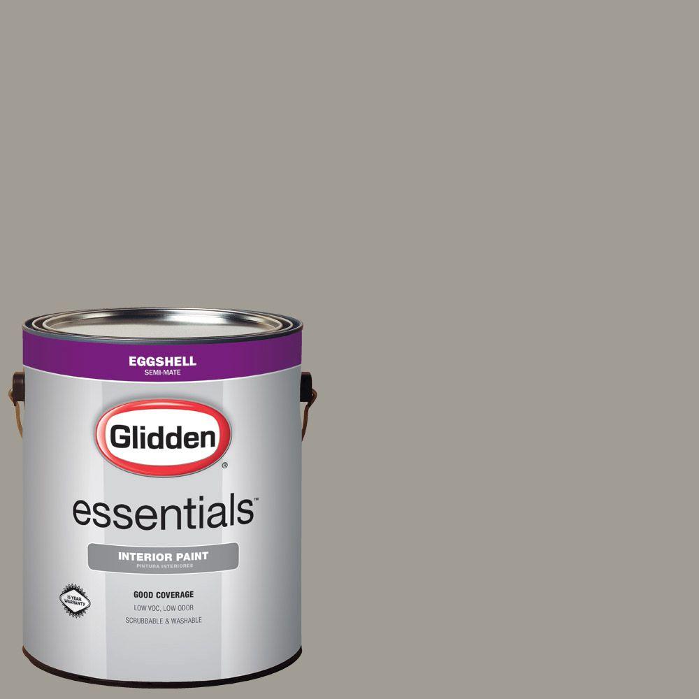 Glidden Essentials 1 gal. #HDGCN53 Old Monterey Grey Eggshell Interior ...