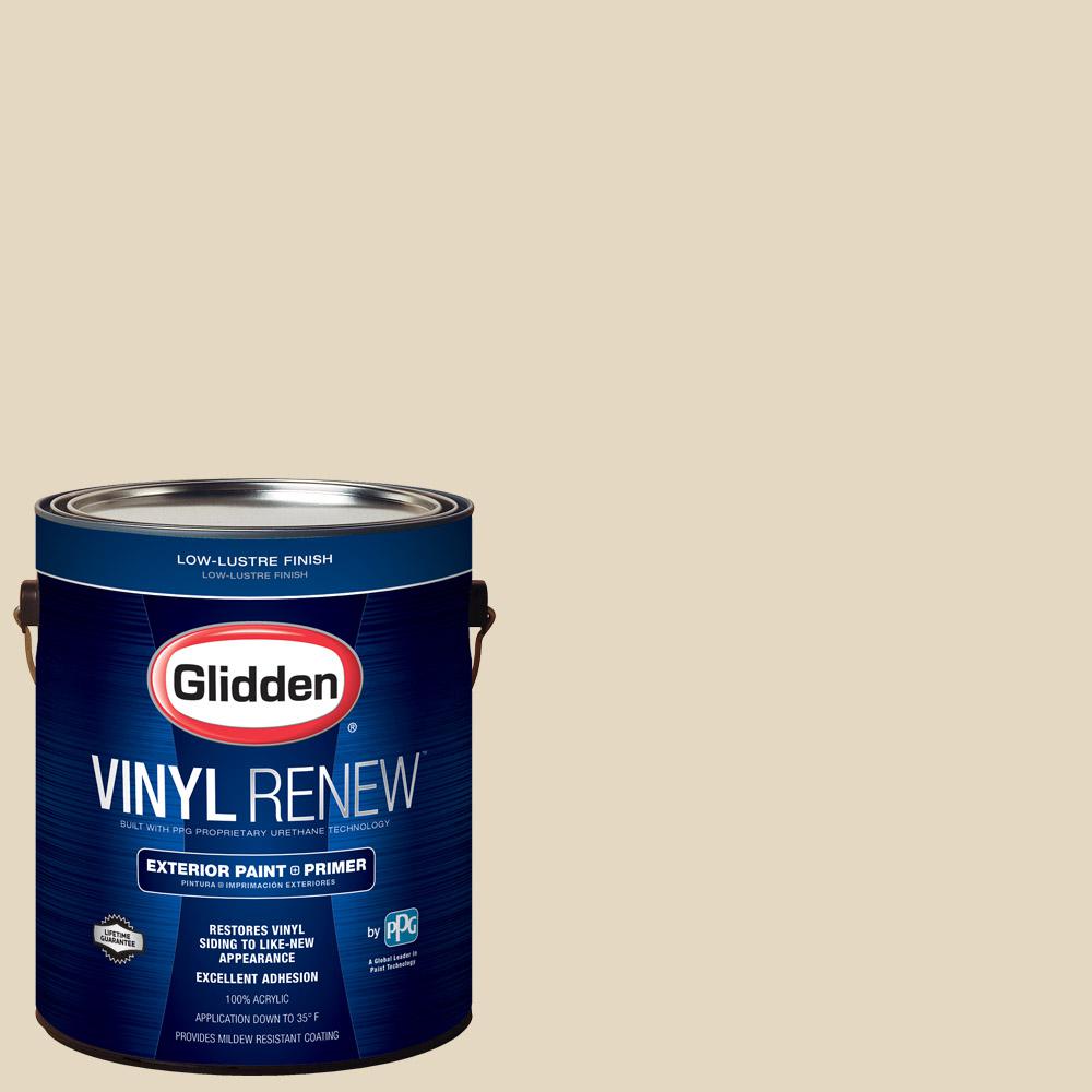 Glidden Vinyl Renew 1 gal. #HDGWN45 Navajo Sand Low-Lustre Exterior ...
