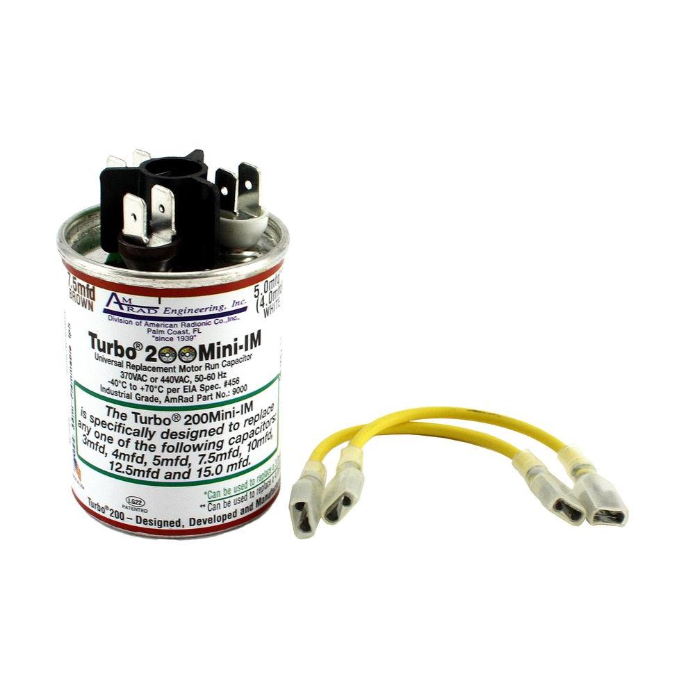 UPC 064800900007 - GLOBAL SOURCE TURBO 200 MIN I CAPACITOR 2.5-12.5 MFD ...