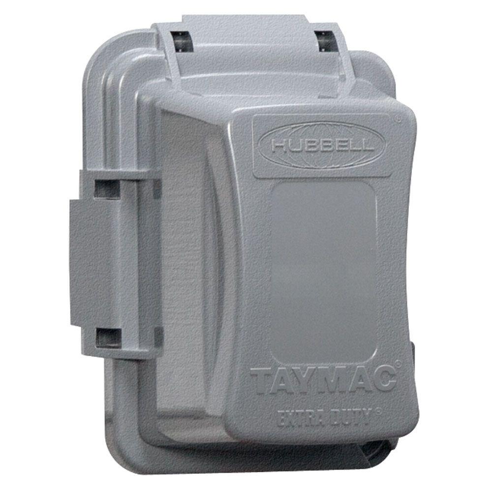 Gfi Electrical Outlet TayMac MX3200 Weatherproof Outdoor Outlet Cover ...