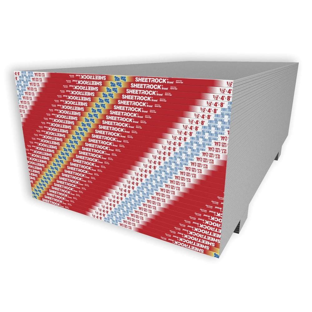 Sheetrock 3 8 In X 4 Ft X 8 Ft Gypsum Board 14109012208 The Home Depot