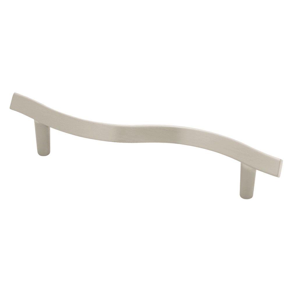 Liberty Fusilli 3-3/4 in. (96mm) Center-to-Center Satin Nickel Angular ...