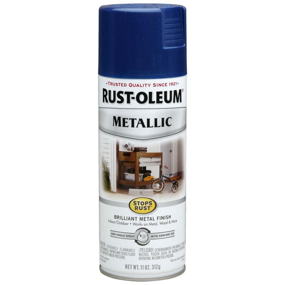 Cobalt Blue Metallic Paint