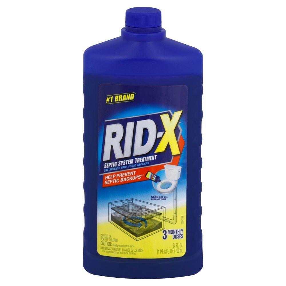 Rid X 24 Oz Septic System Treatment 19200 83383 The Home Depot