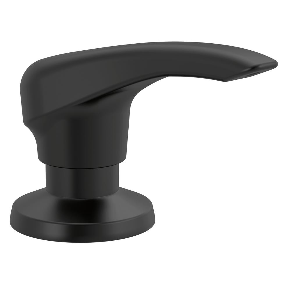 Delta Essa Deck Mount Metal Soap Dispenser in Matte Black-RP100736BL ...