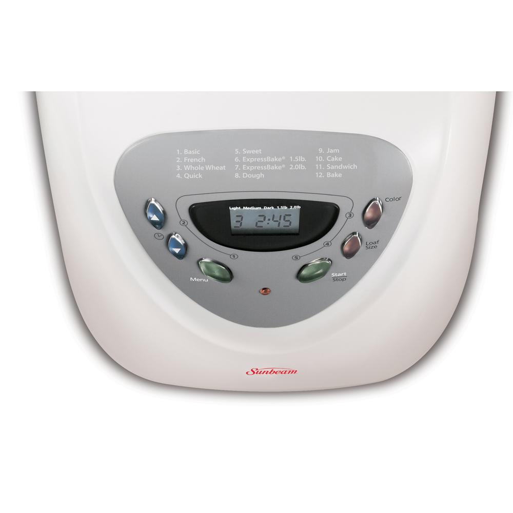 sunbeam bread machine recipes white bread | Deporecipe.co