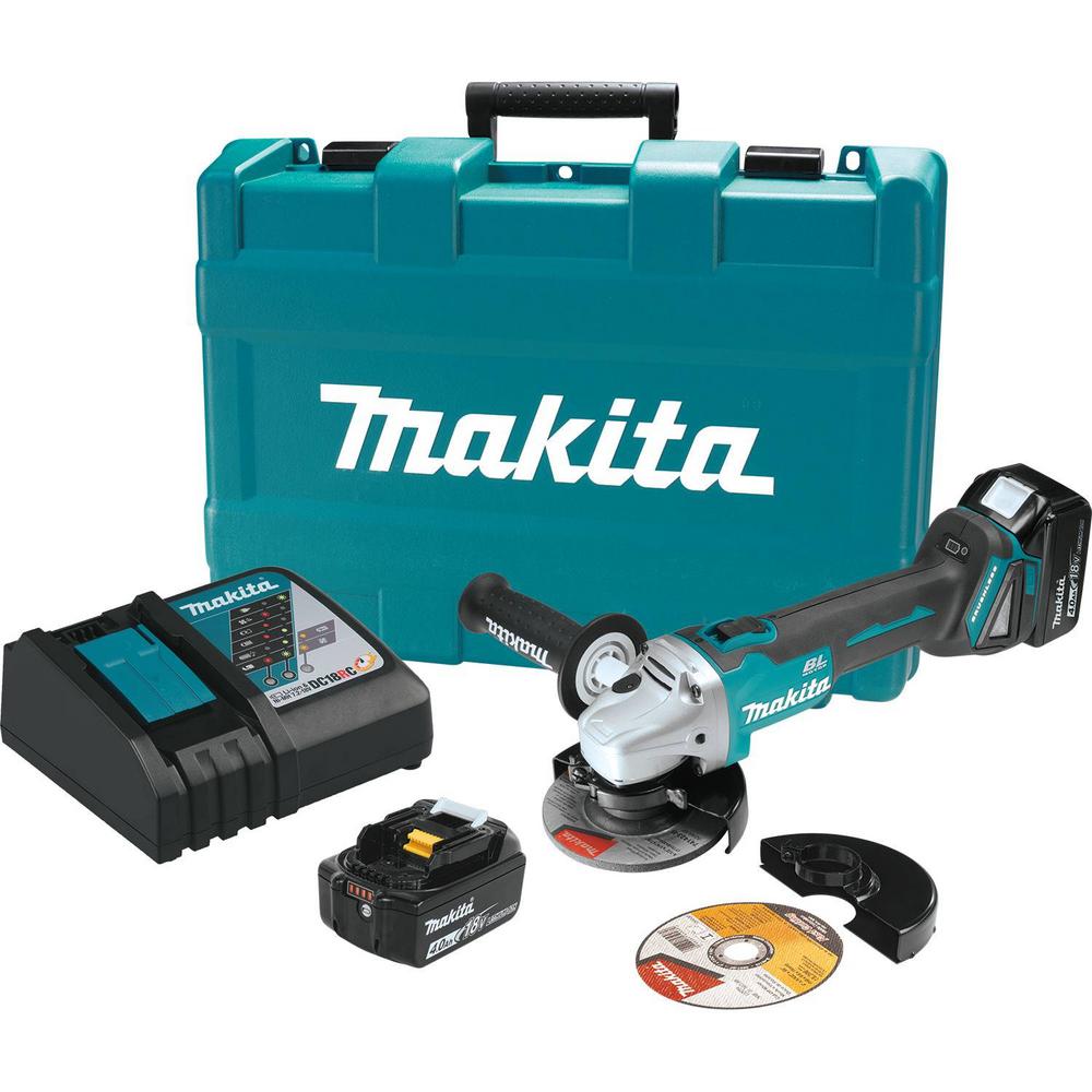 Makita 18 Volt Lxt Lithium Ion Brushless Cordless 4 1 2 In Cut Off