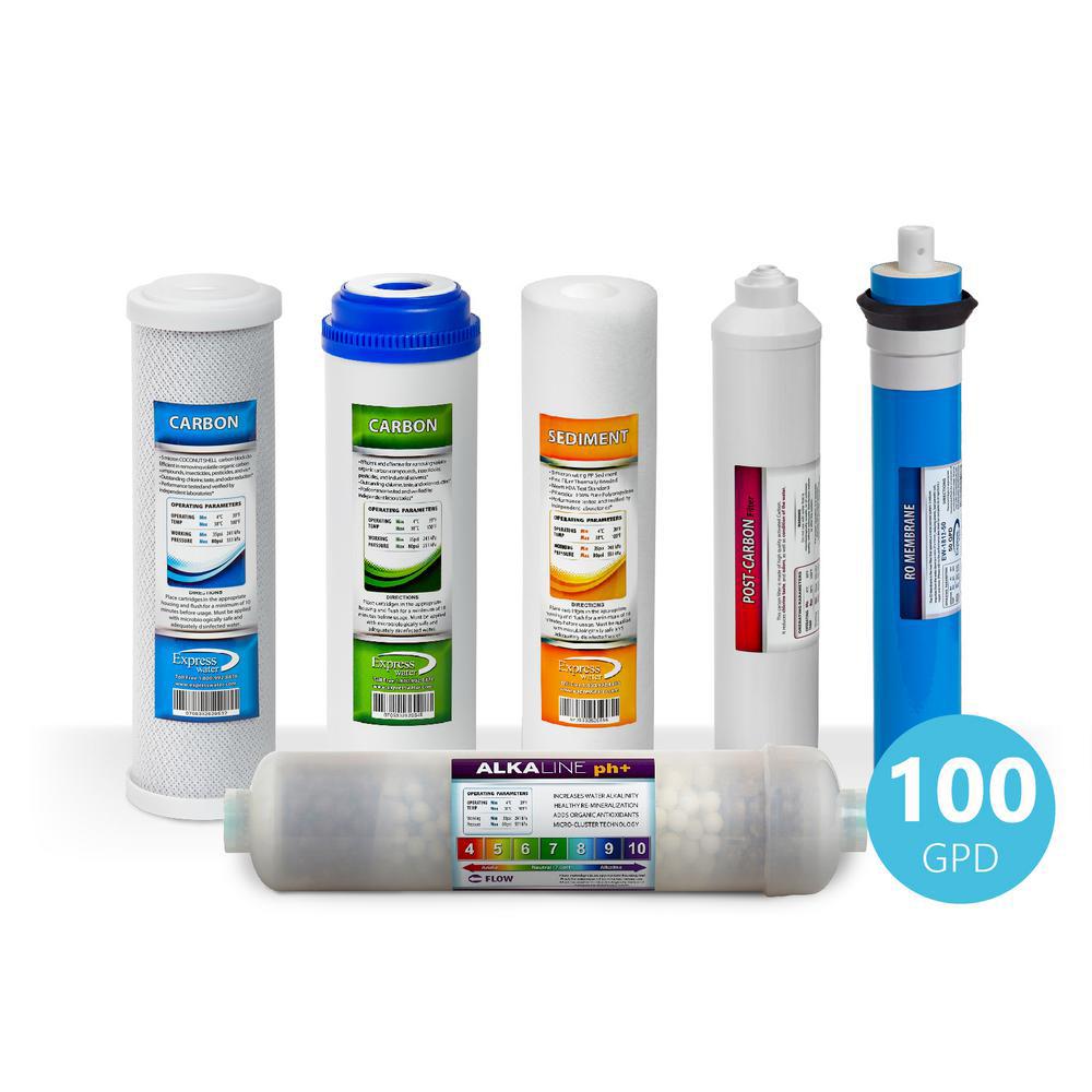 ISPRING Standard Reverse Osmosis RO Drinking Water Filter Faucet-GB1 ...