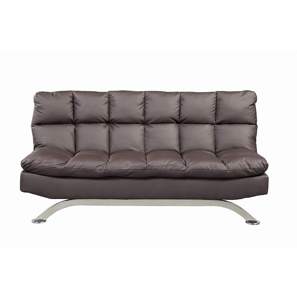 Faux Leather - Futons - Living Room Furniture - The Home Depot