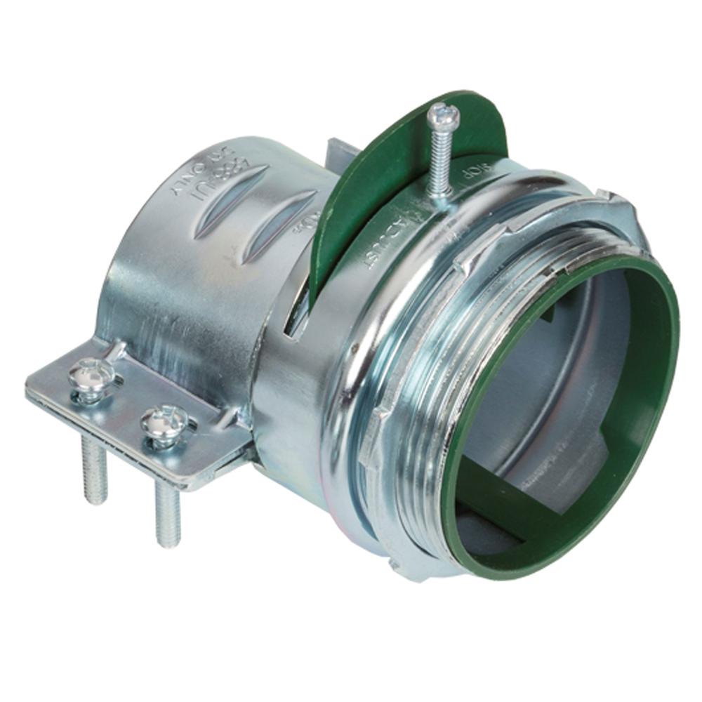 BRIDGEPORT 3 in. MC-FLEXFIT Adjustable Endstop MC Feeder Cable ...