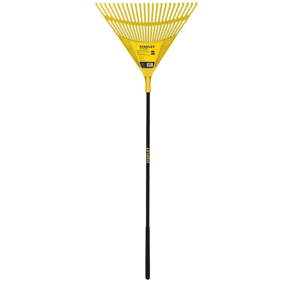 Bond Manufacturing Stanley 24 in. Poly Rake-BDS6465CP - The Home Depot
