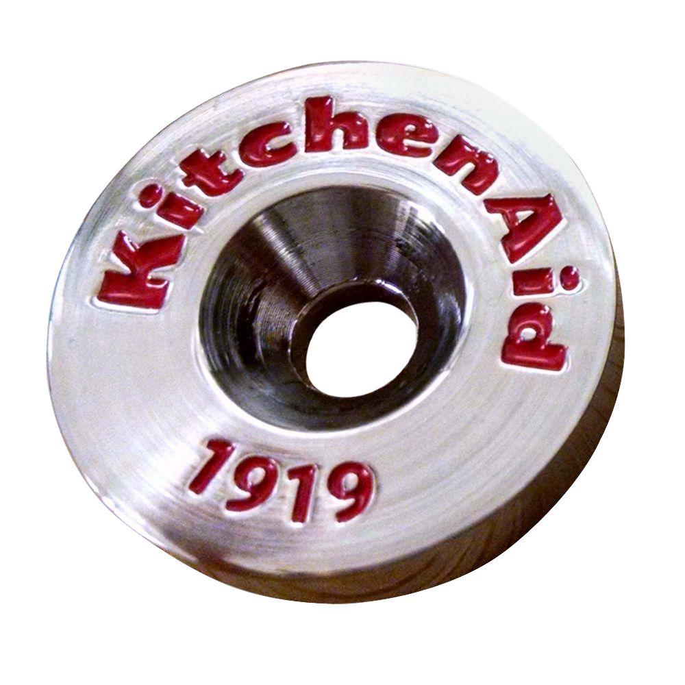 KitchenAid Handle Medallions in Chrome-W10846205 - The Home Depot
