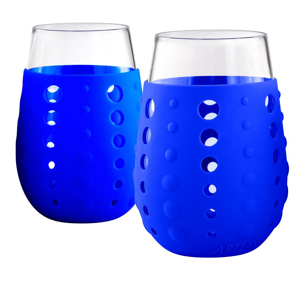 Blue - Drinking Glasses & Sets - Drinkware - The Home Depot