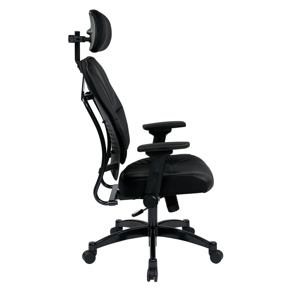 Office Star Products Bonded Leather Seat and Back Managers Chair-32 ...