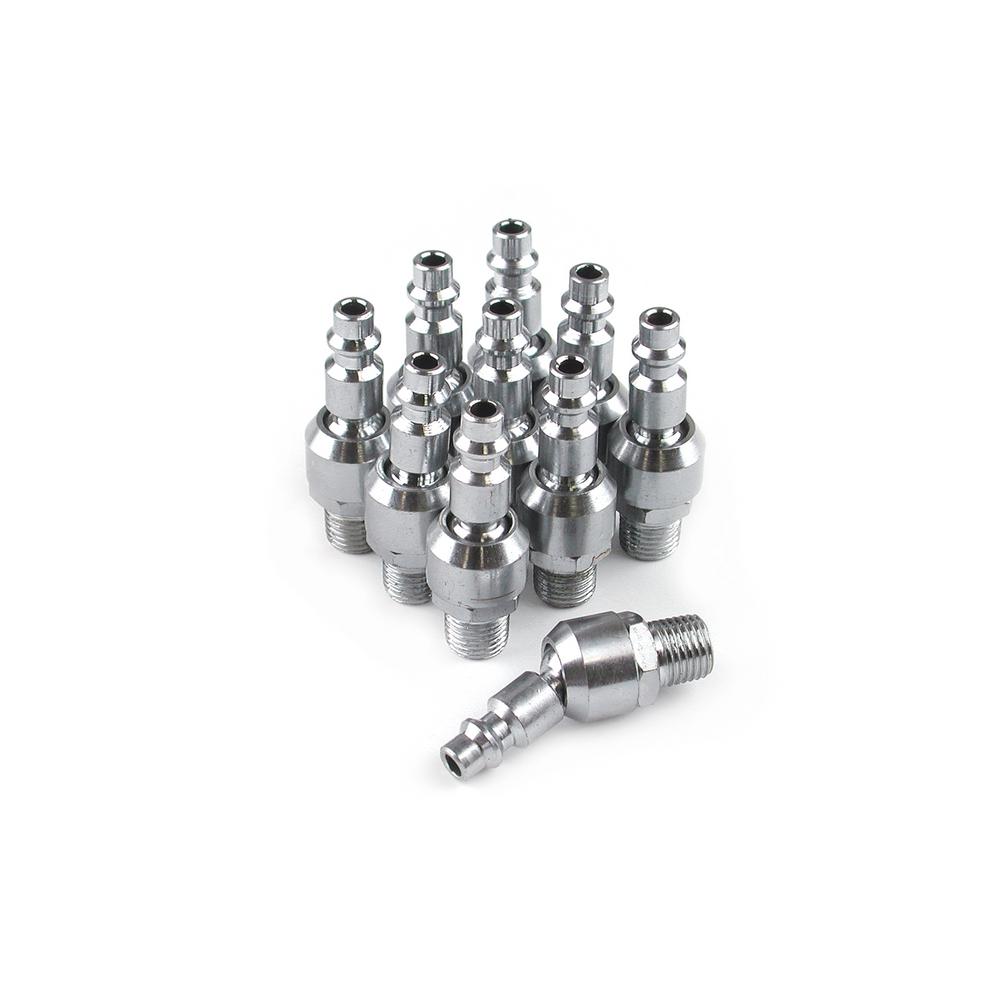 Primefit 1/4 in. Male Industrial Swivel Plug (25-Piece)-ISP1414MS-B25-P ...