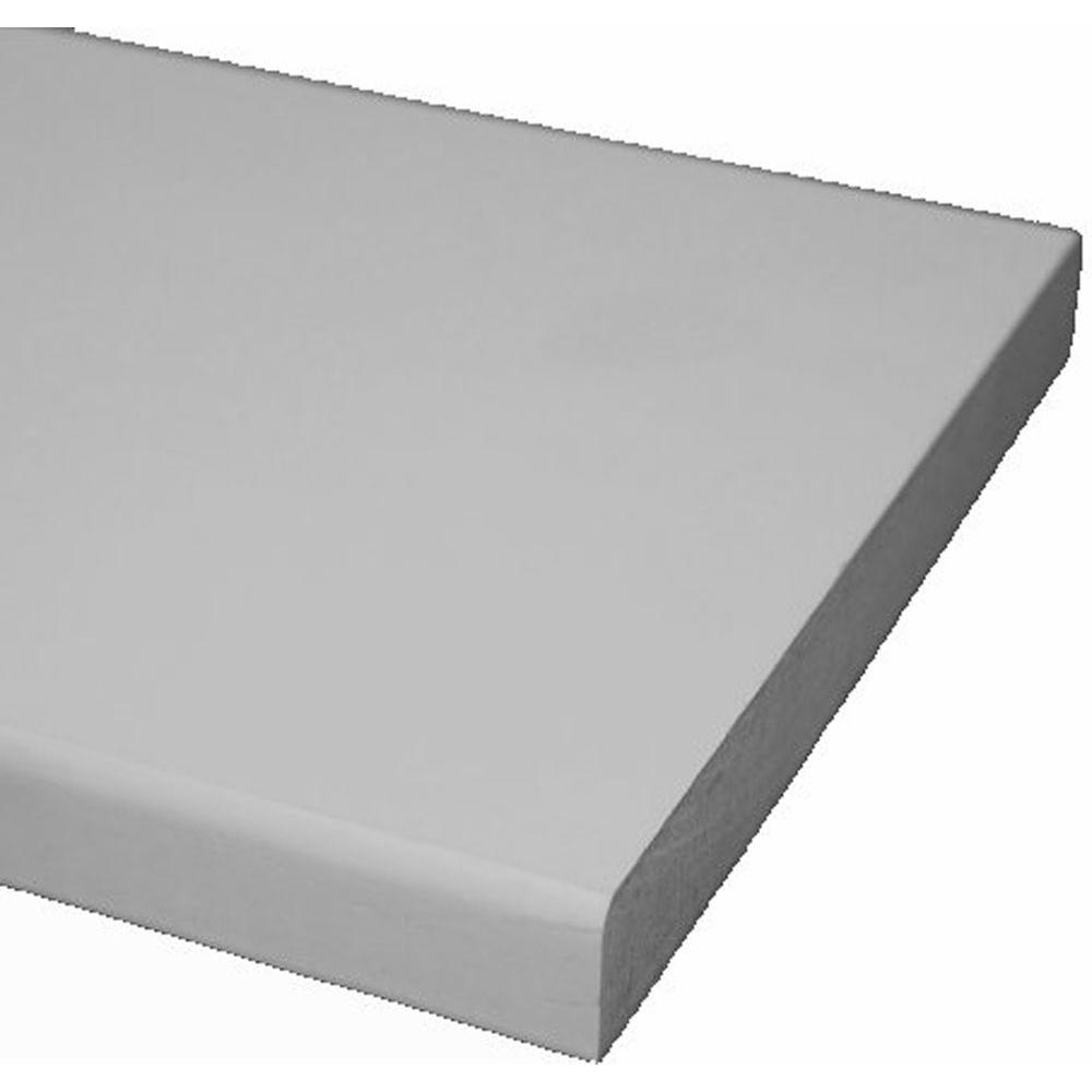 Pac Trim Primed MDF Board (Common: 11/16 in. x 5-1/2 in. x 6 ft ...
