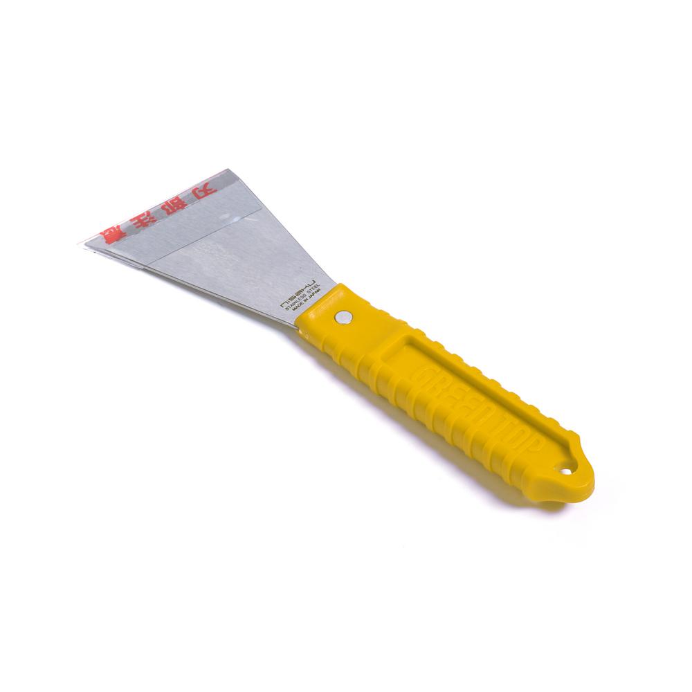 Nisaku Stainless Steel Y-Shaped Scraper Knife Colored Handle Bias Blade ...