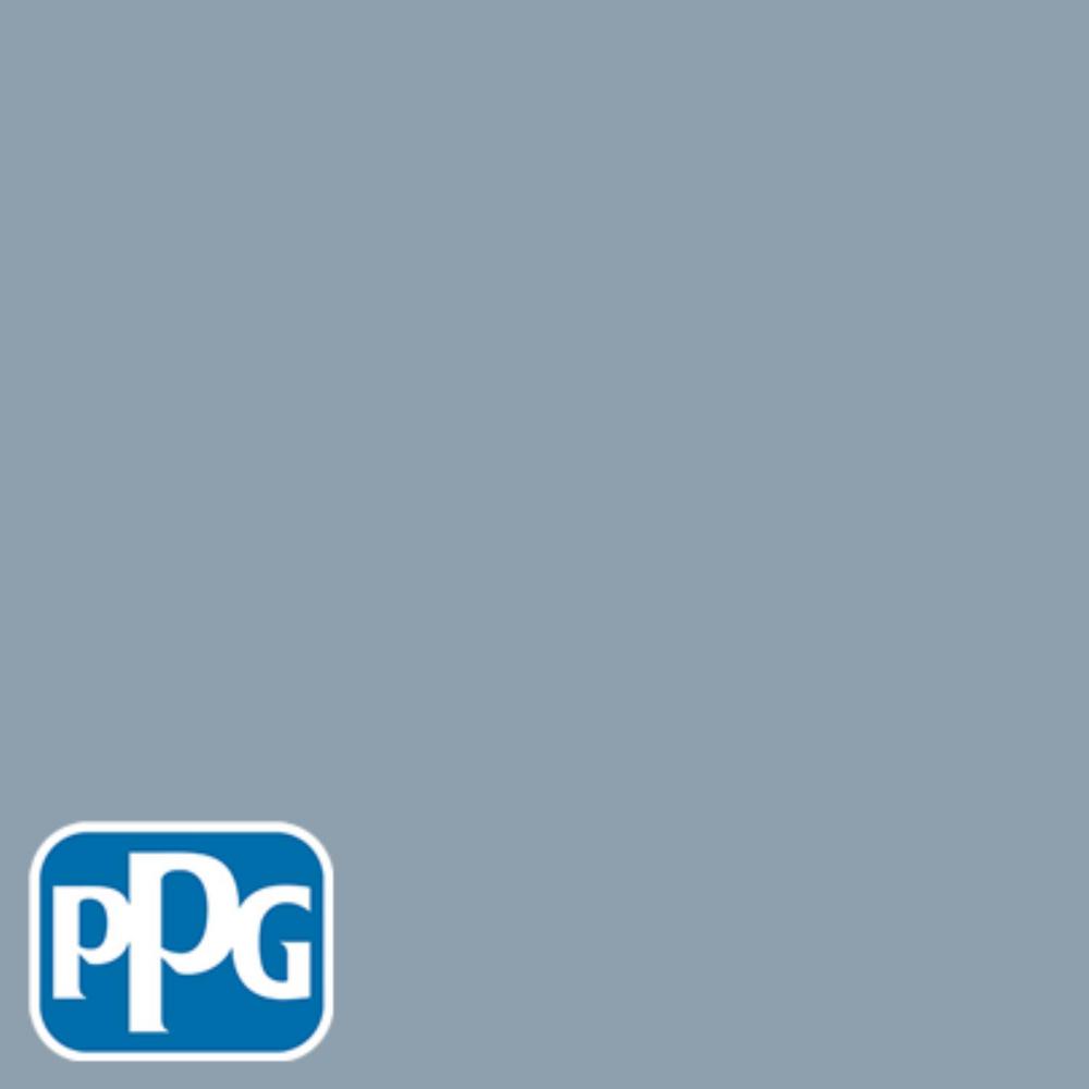 PPG TIMELESS 1 gal. #HDPPGV12 Shady Blue Semi-Gloss Exterior One-Coat ...