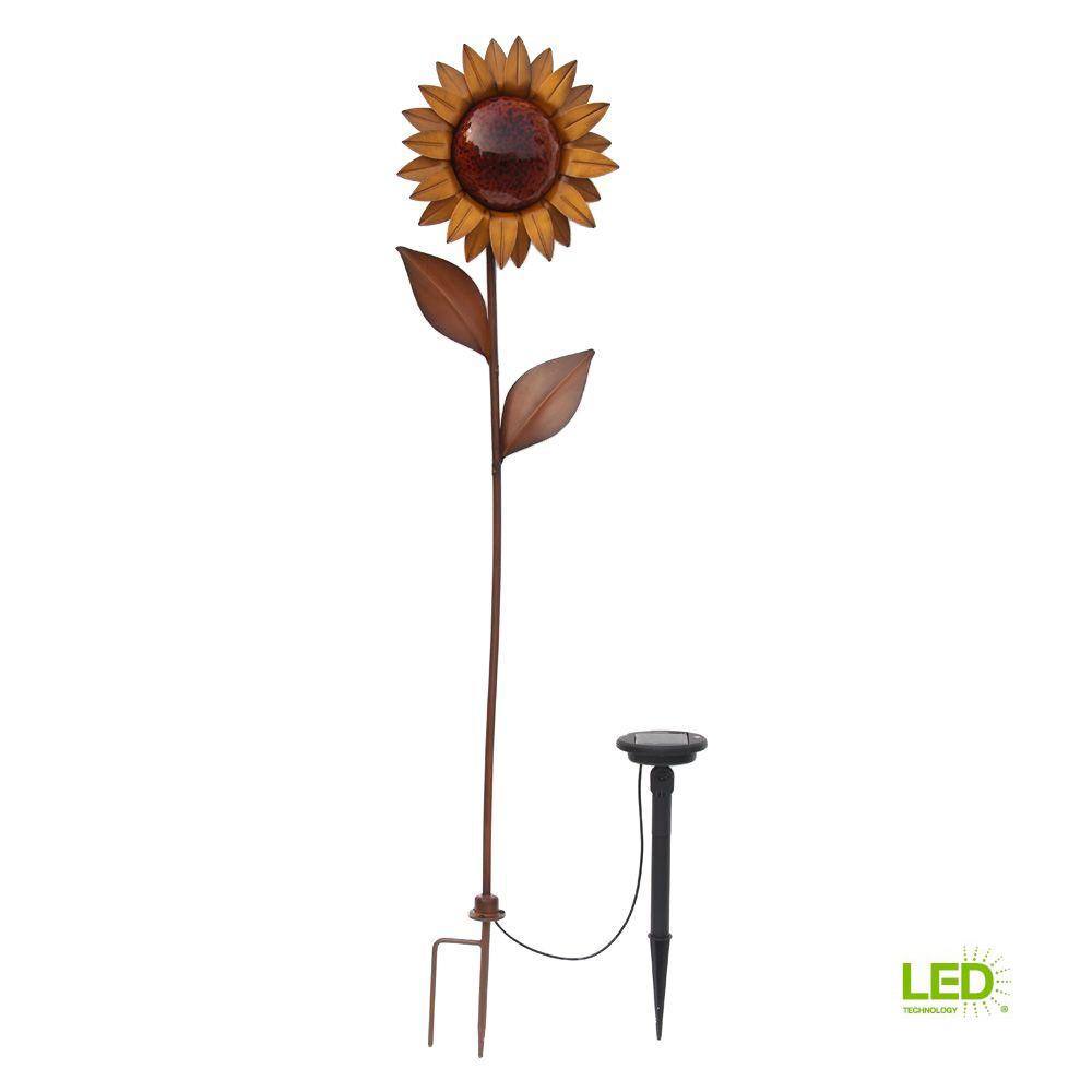 Trendscape Solar LED Rose with Trellis Decor Pathway Light-NXT-2126 ...