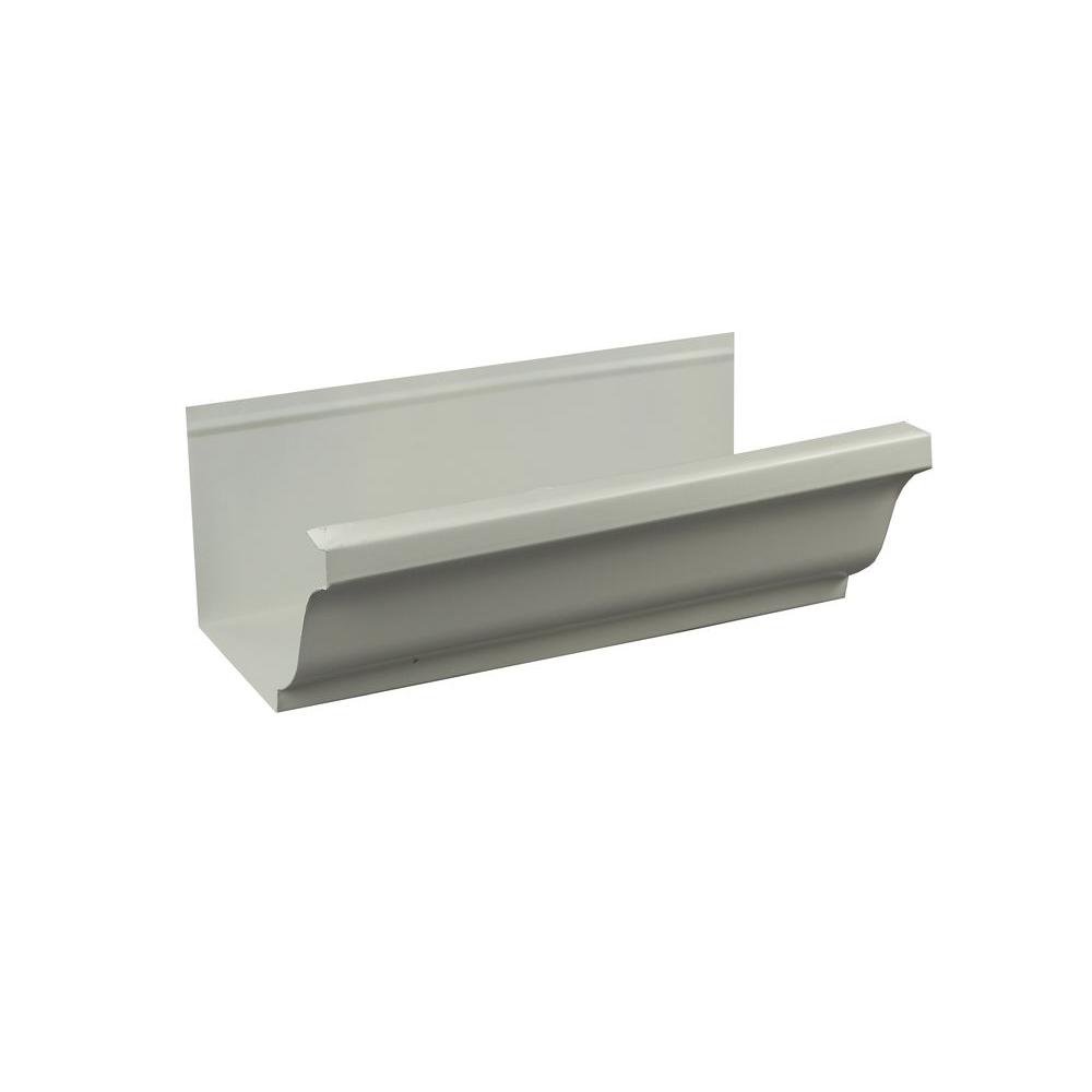 Spectra Metals 6 in. x 8 ft. K-Style Linen Aluminum Gutter-6KLN8 - The ...