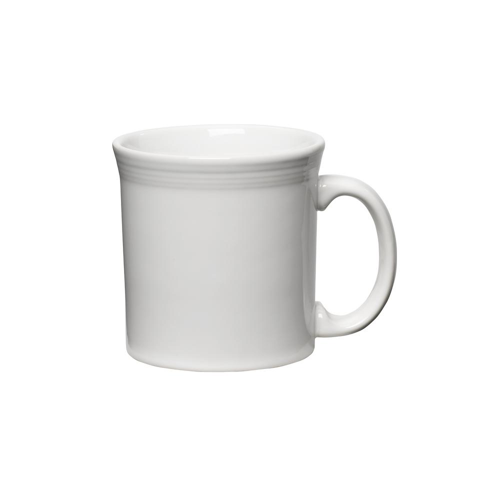 Fiesta White Java Mug-570100U - The Home Depot