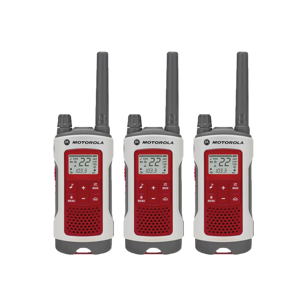 Motorola 35-Mile Talkabout T480 2-Way Radio (3-Pack)-843631130469 - The ...