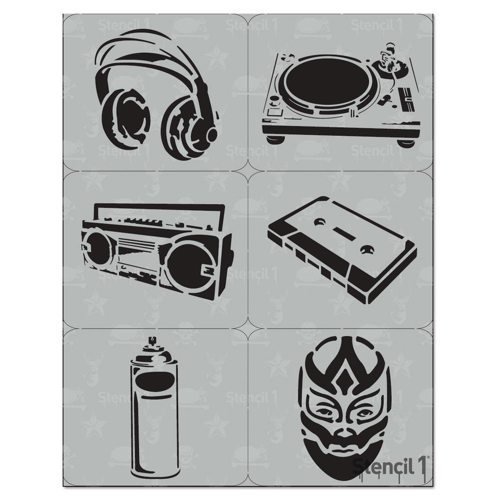 Stencil1 Lowrider Truck Stencil-S1_01_46 - The Home Depot