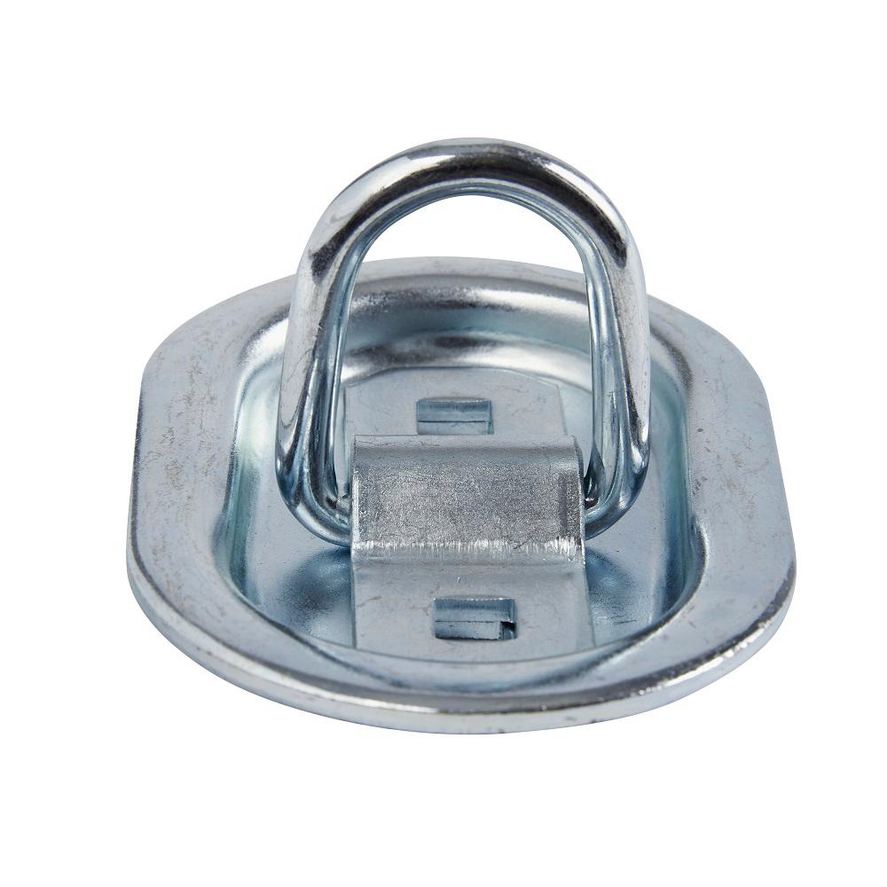 Keeper 2-3/4 in. Oval Plate Recessed Anchor-89312 - The Home Depot