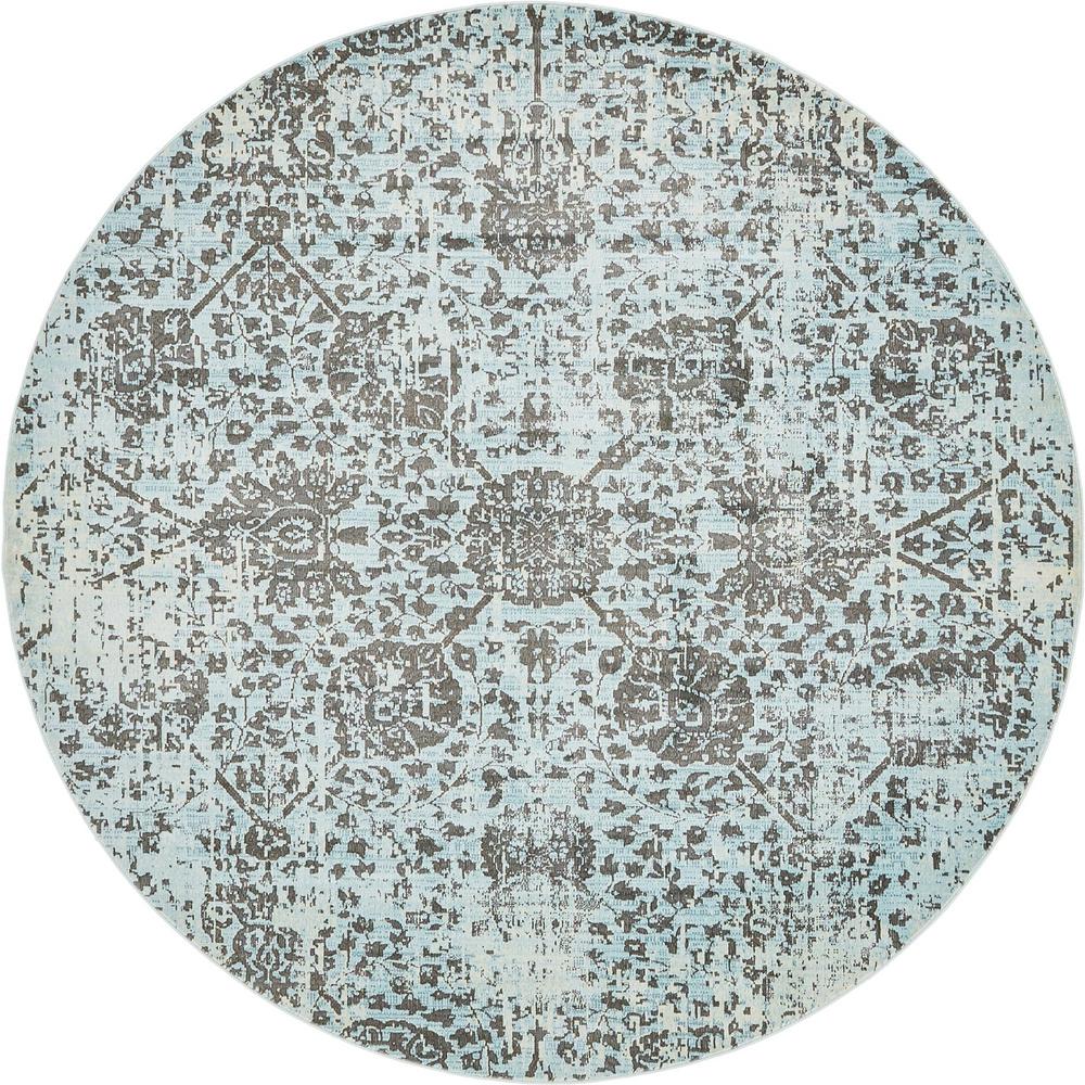 Round - Blue - Area Rugs - Rugs - The Home Depot
