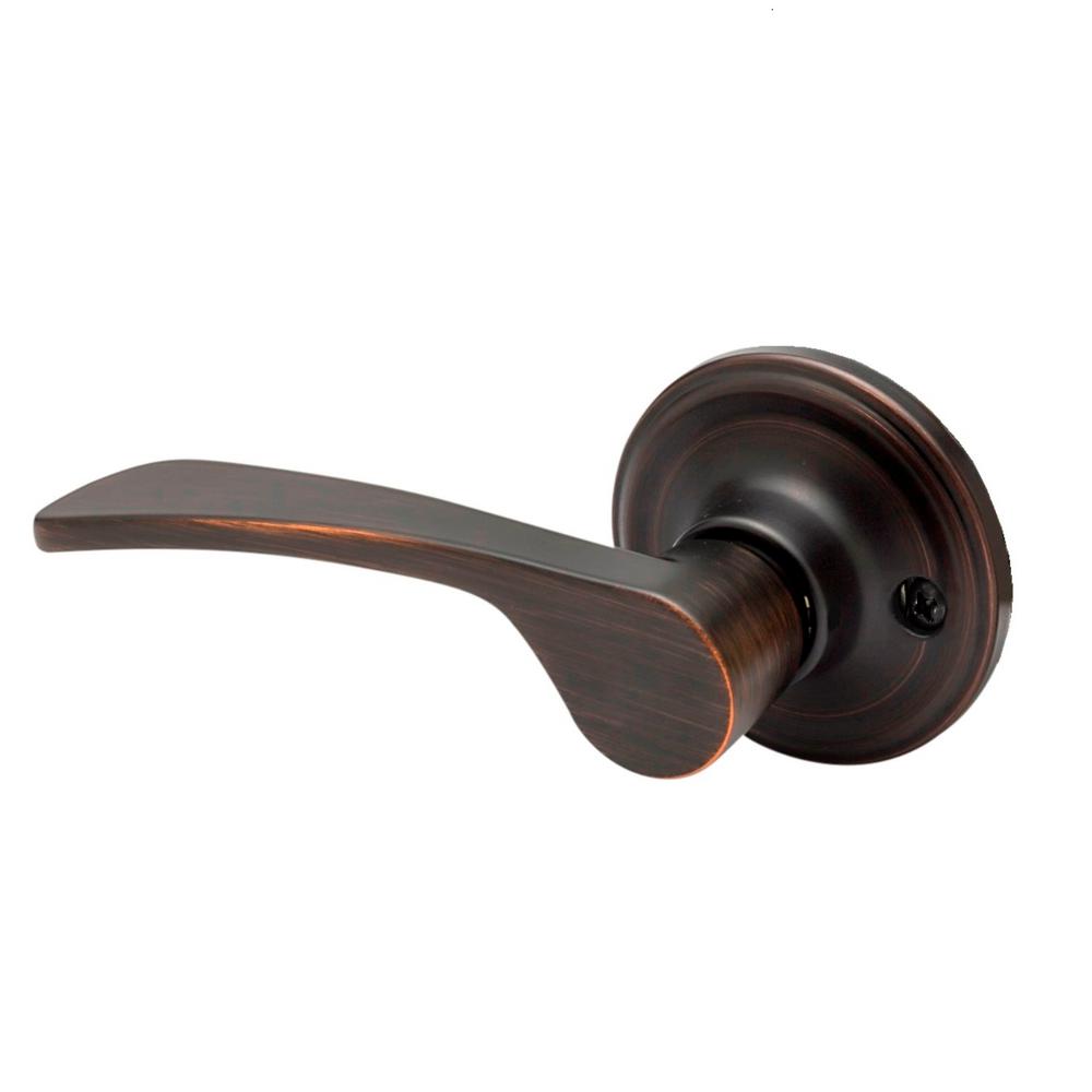Copper Creek Contemporary Zane Tuscan Bronze Dummy Door Lever-ZL2290TB ...