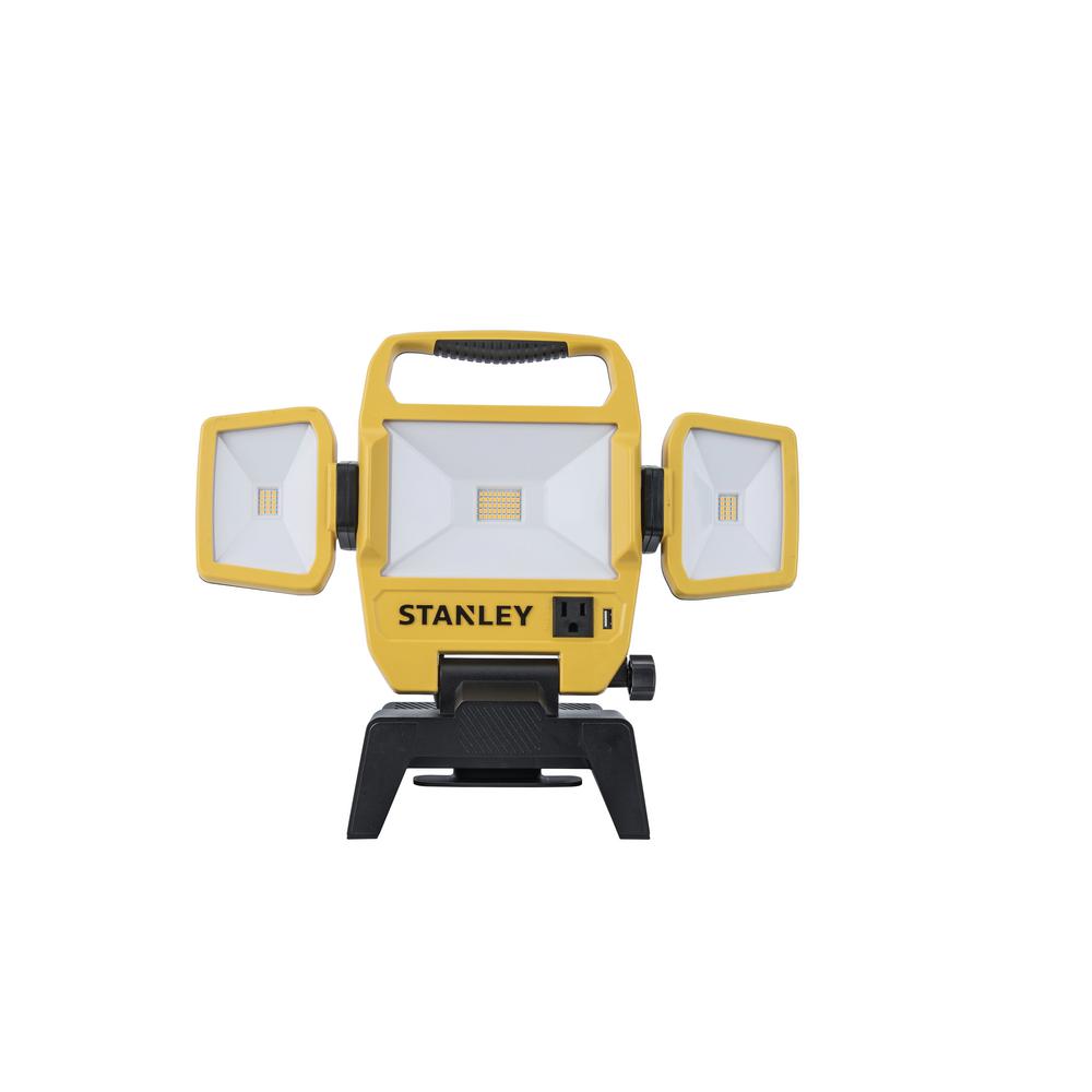 Stanley 5000 Lumens LED Corded Portable Work Light-7629103430 - The ...