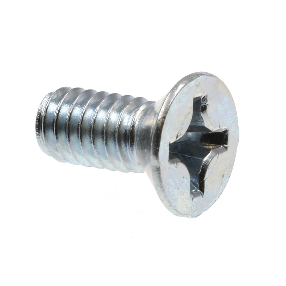 Prime-Line #12-24 x 1/2 in. Zinc Plated Steel Phillips Drive Flat Head ...