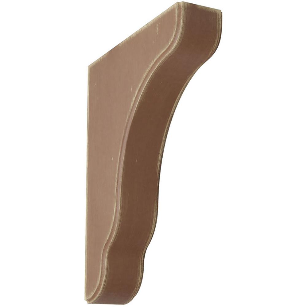 Ekena Millwork 1 3 4 In X 9 1 2 In X 7 1 4 In Weathered Brown ekena-millwork-1-3-4-in-x-9-1-2-in-x-7-1-4-in-weathered-brown